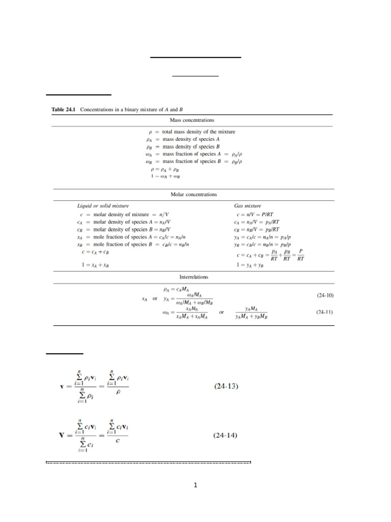Advanced Mass Transfer Correlations | PDF | Diffusion | Physics