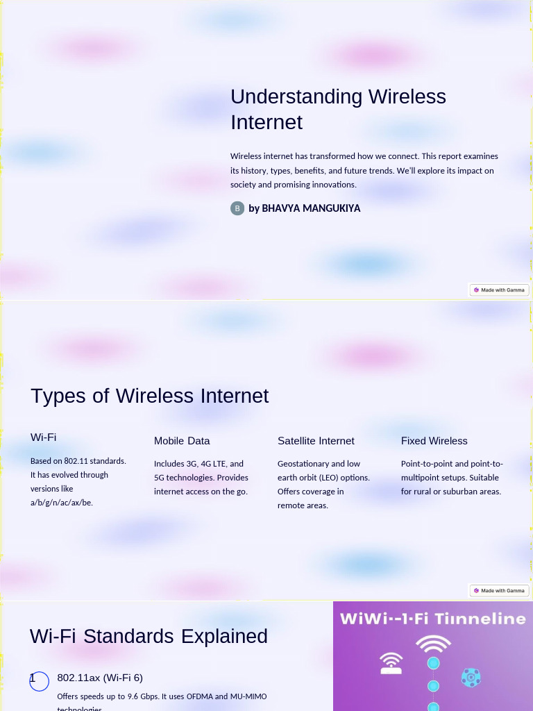 Understanding-Wireless-Internet | PDF | Wi Fi | Ieee 802.11