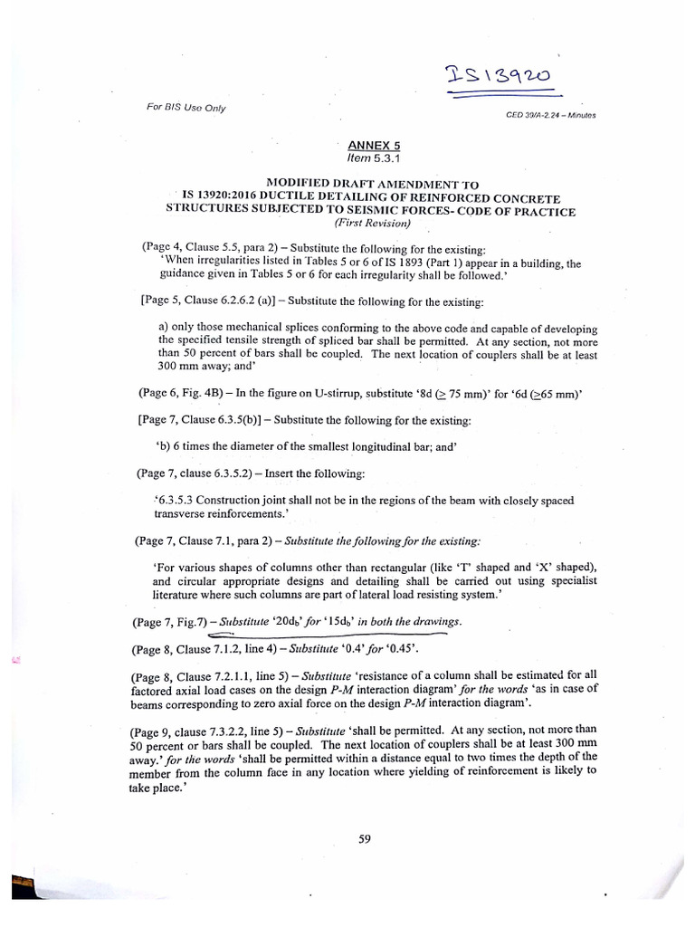13920-2016 Amendment Draft | PDF