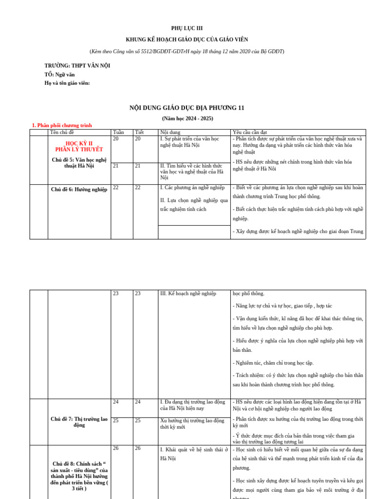 PH L C 3 - KH GDĐP 11 - Hkii | PDF