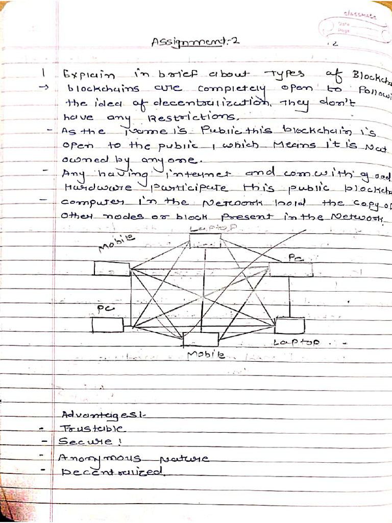 Assignment 2 Block Chain | PDF