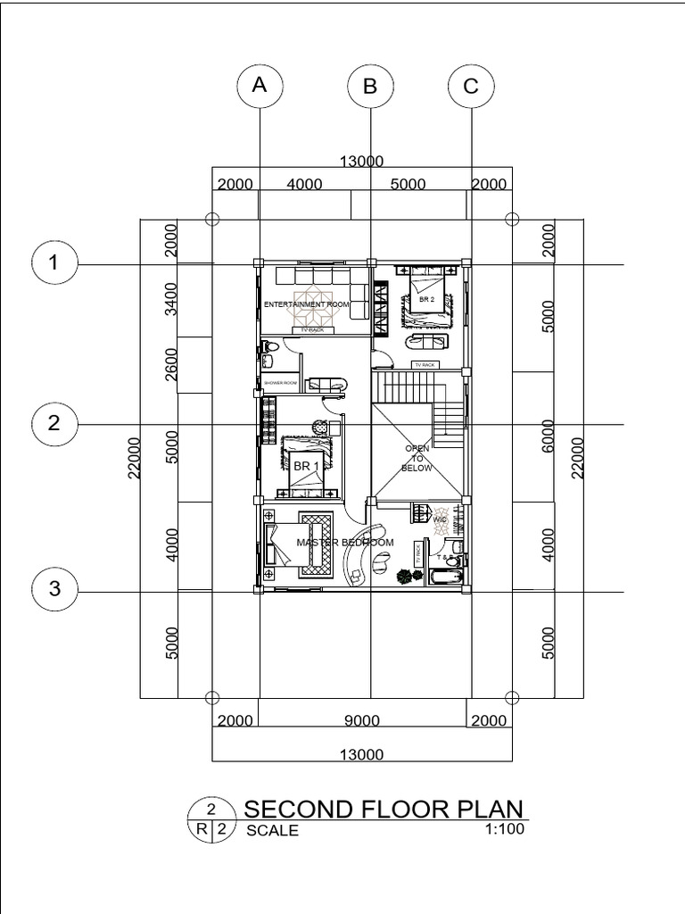 2 Storey Plan-Second Floor Plan | PDF