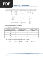 Tableau des 100 premiers alcanes | PDF | Alcane | Hydrocarbures