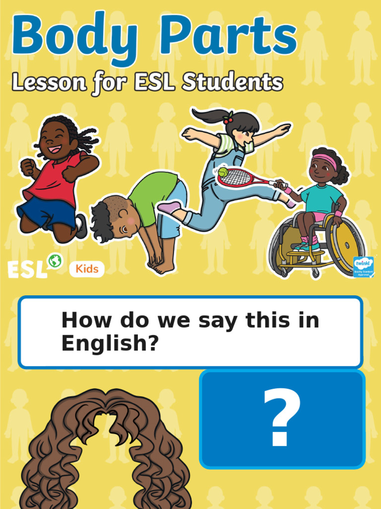 Learn Body Parts in English | PDF