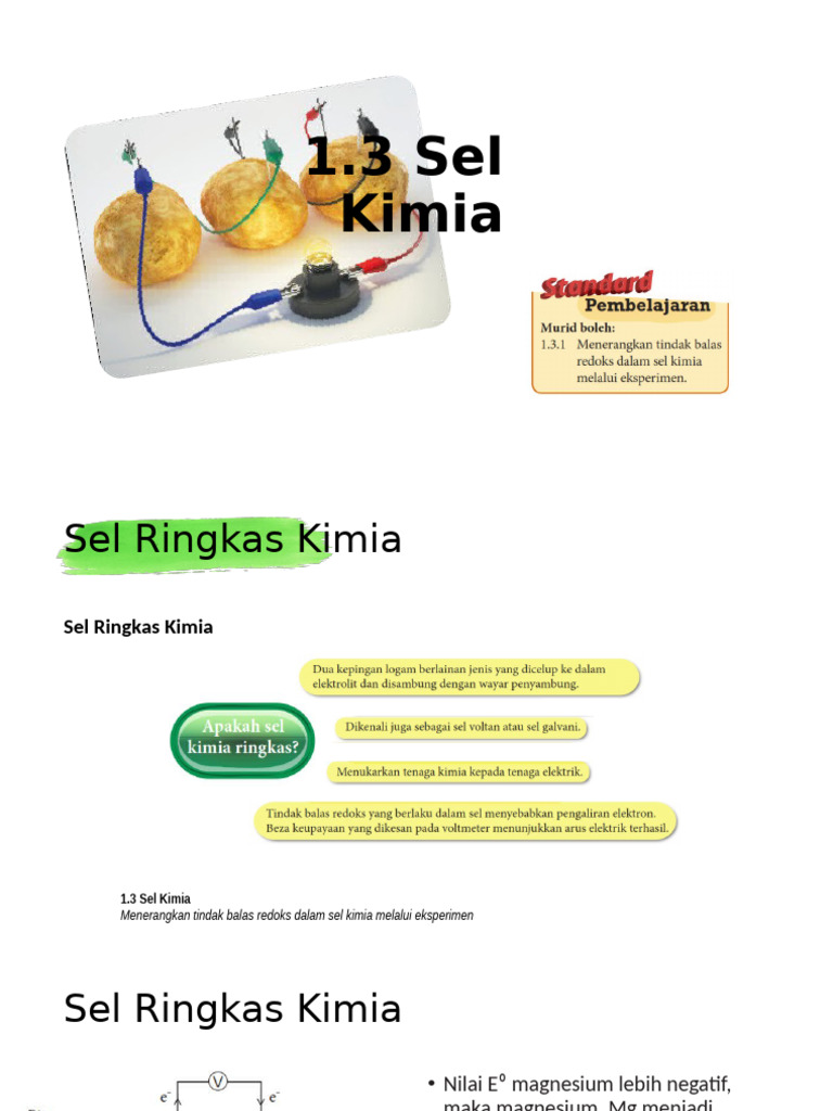 1.3 Sel Kimia | PDF