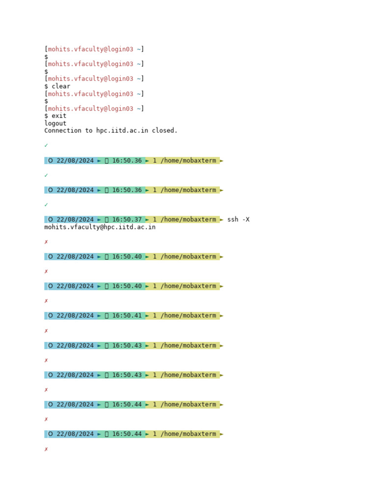 MobaXterm Admin01 20240822 170002 | PDF | Multicast | Network Packet