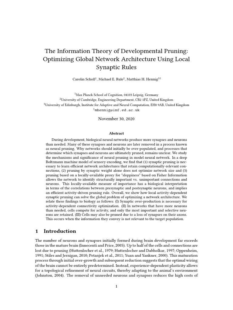 poda+neural | PDF | Synapse | Eigenvalues And Eigenvectors