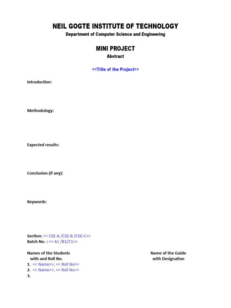 Modified Abstract | PDF