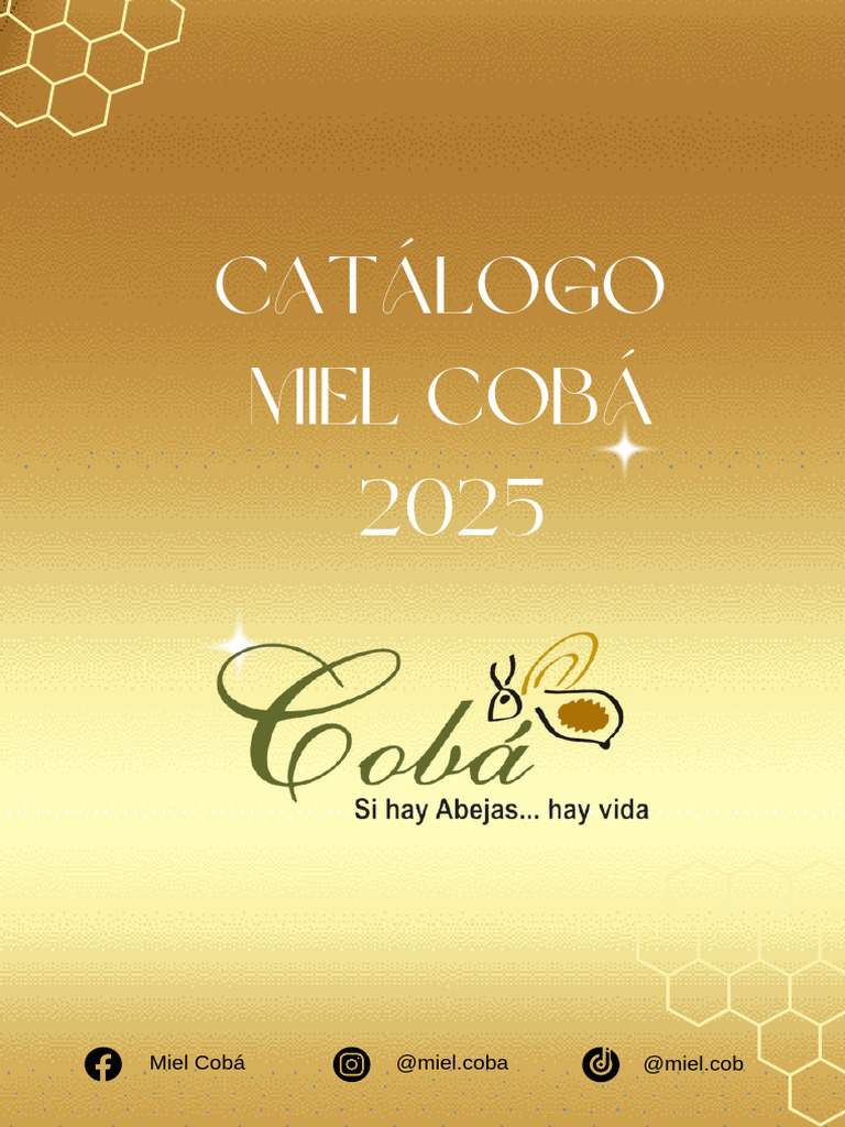 Catálogo Miel Cobá 2025 | PDF | Miel | Apoidea