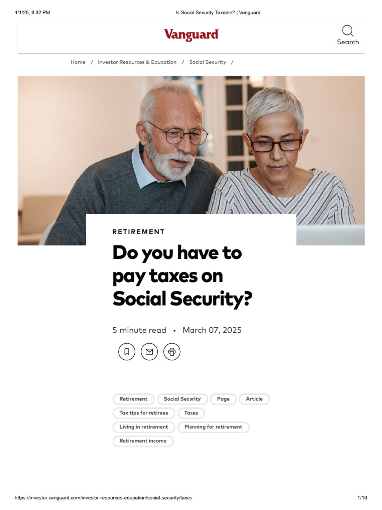 Social Security Taxation Explained | PDF | Cost Of Living | Social ...