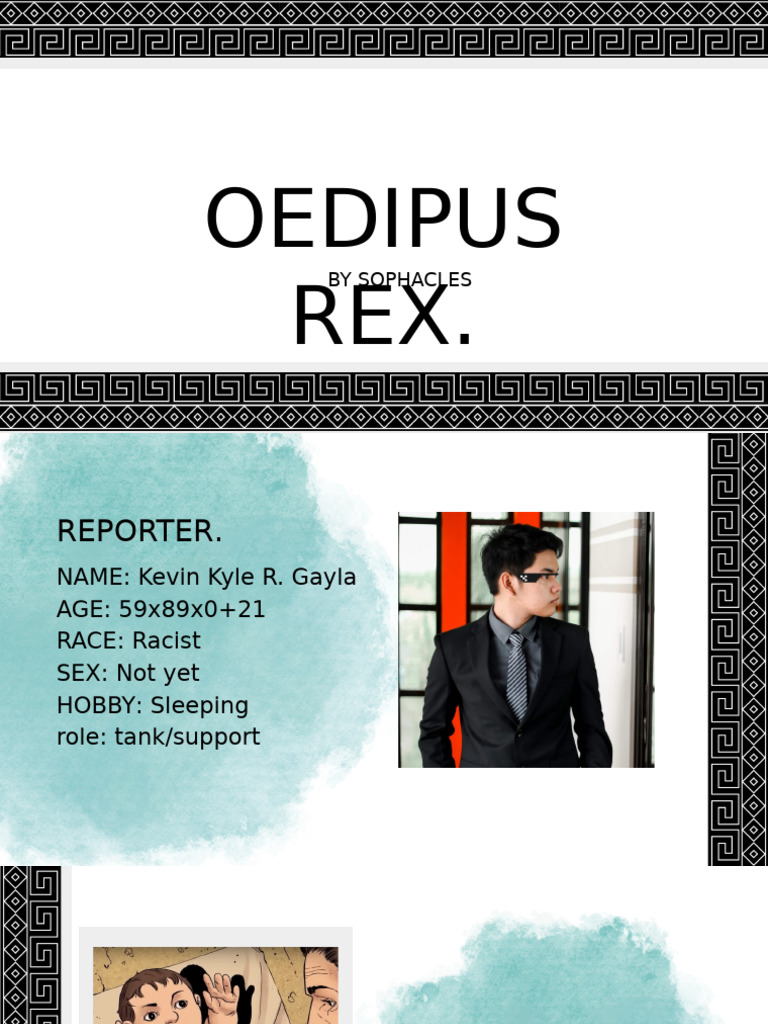 Oedipus Rex Kevin Gayla Wlit | PDF | Oedipus | Sophocles