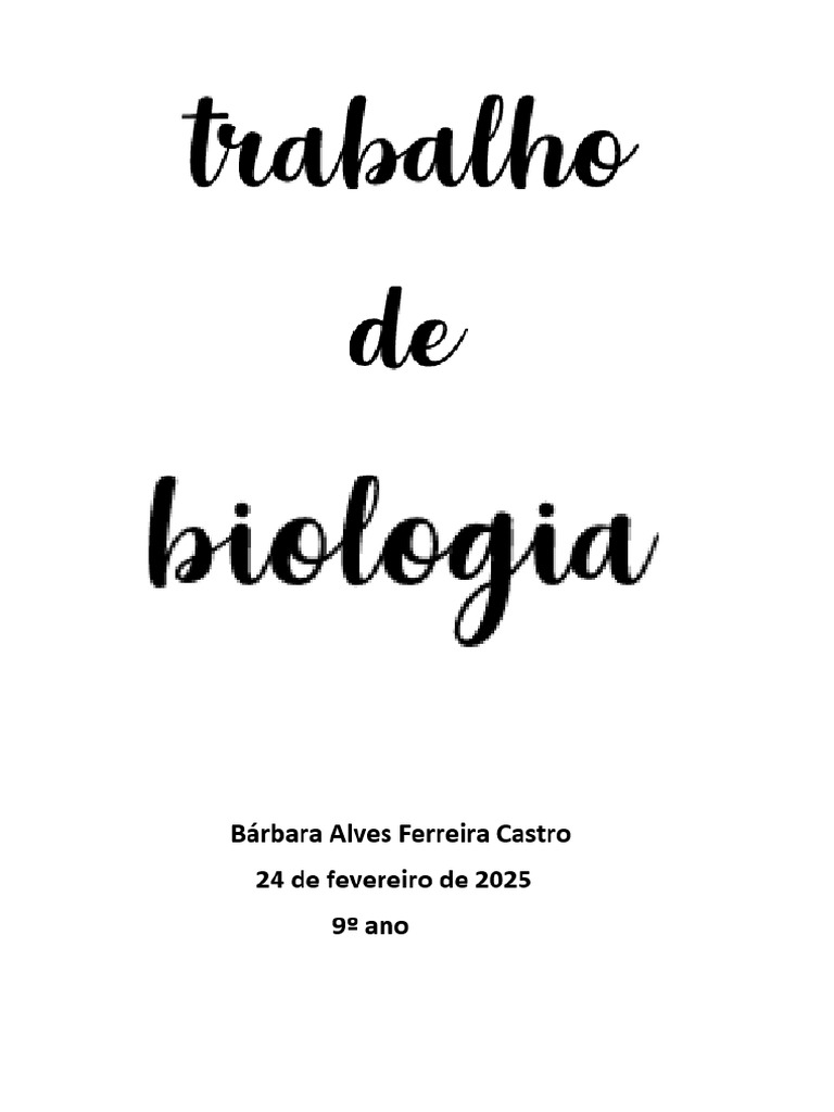 capa trabalhos | PDF