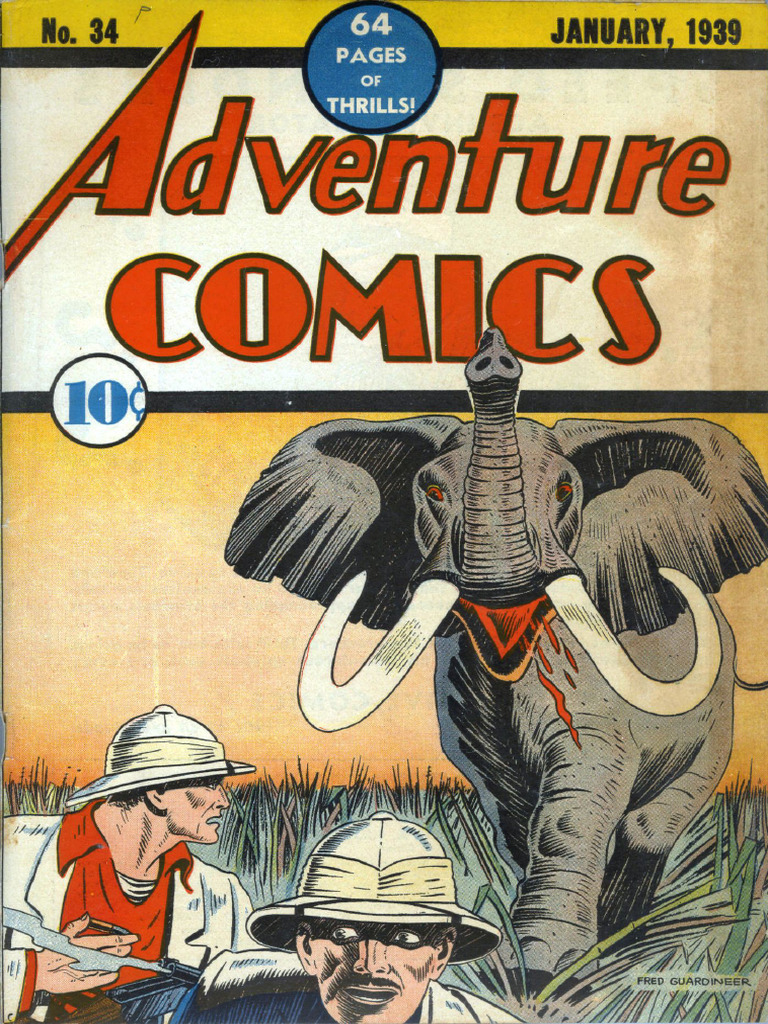 Adventure Comics 1939 01 | PDF