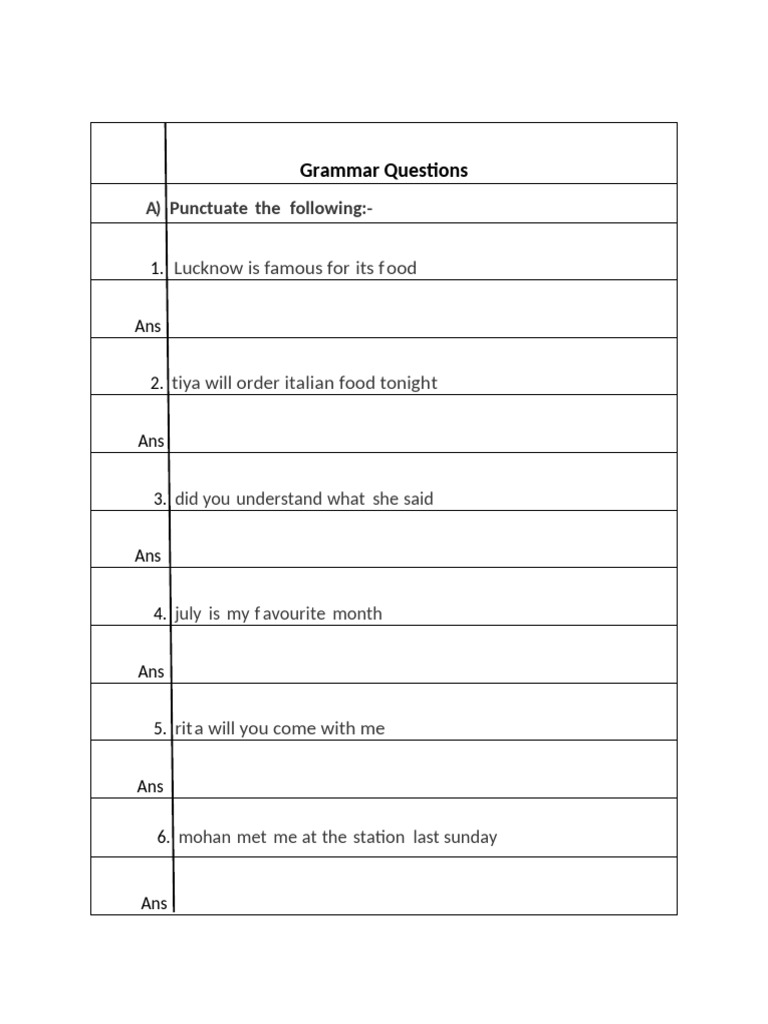 English Grammar Exercises for Students | PDF | Adverb | Syntax