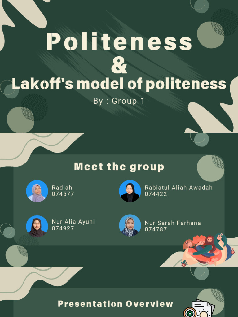 Theory of Politeness Gp1 | PDF | English As A Second Or Foreign ...