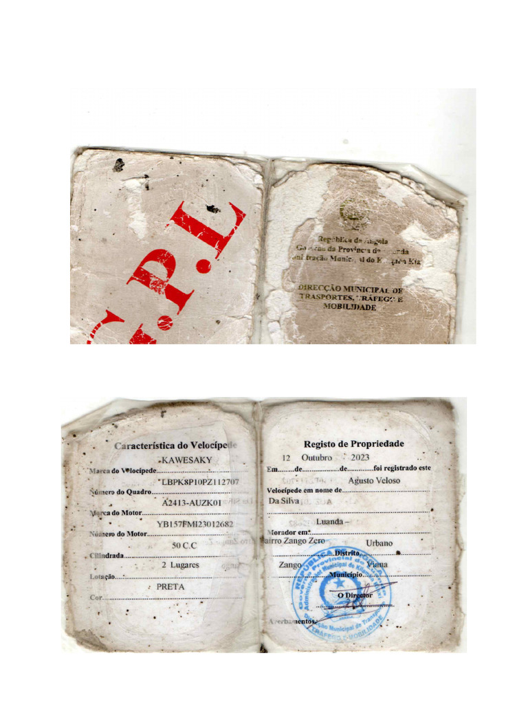 Documento Da Moto | PDF