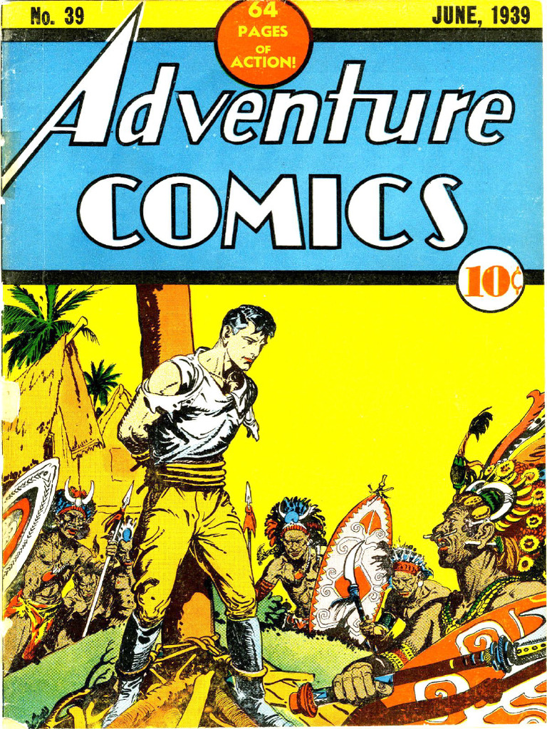 Adventure Comics 1939 06 | PDF