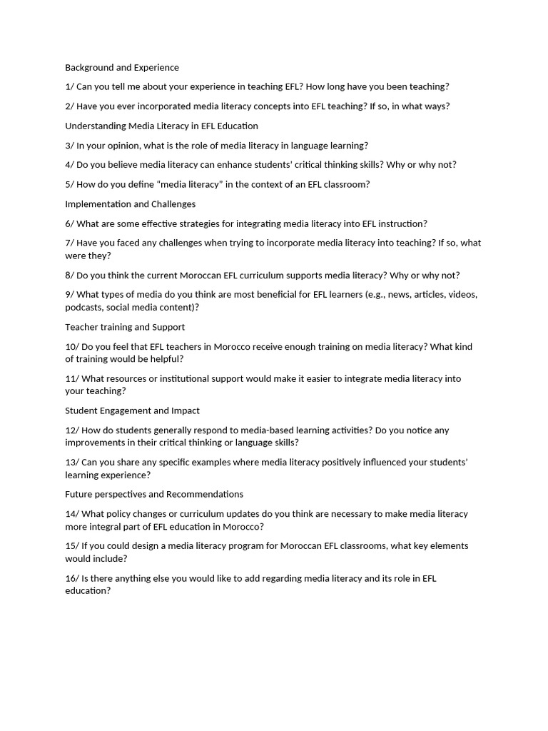 Interview Questions | PDF