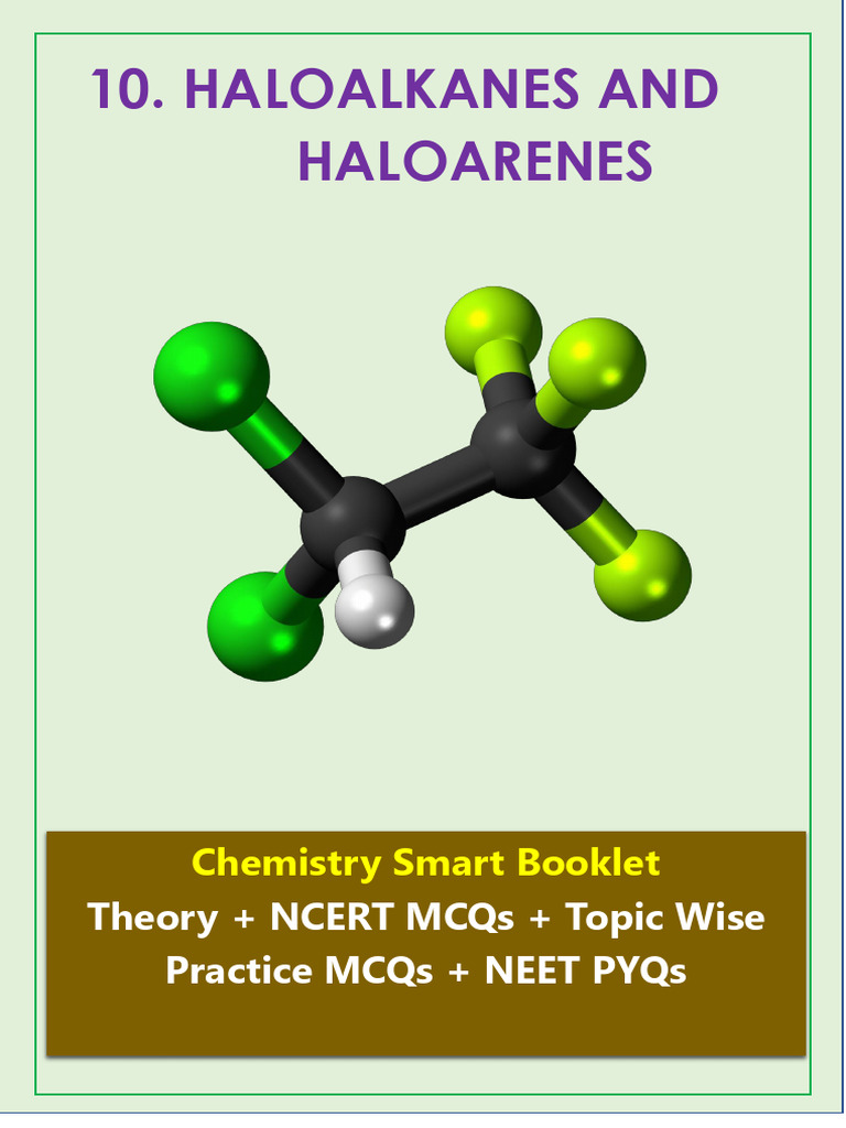 10.haloalkanes and Haloarenes | PDF | Chemical Reactions | Alkene