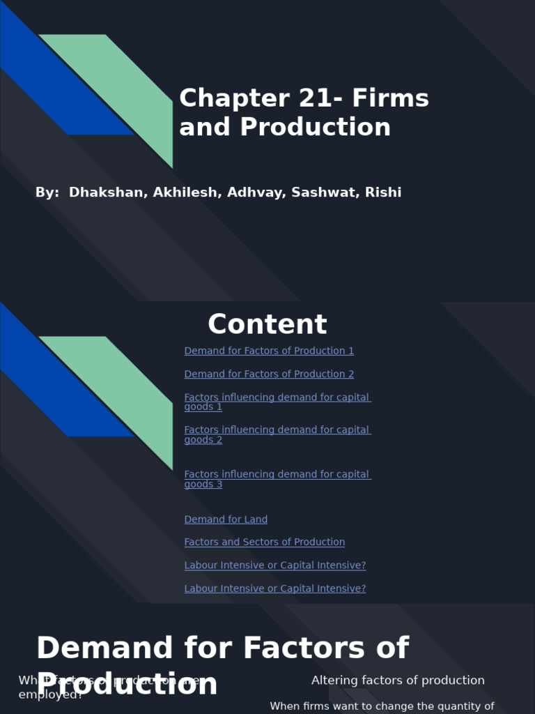 Chapter 21 - Firms and Production | PDF | Labour Economics | Capital ...