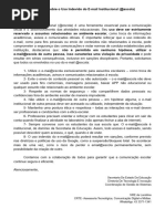 Tutorial E-Mail Primeiro Acesso | PDF