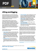 Safe Lifting and Rigging Guide | PDF