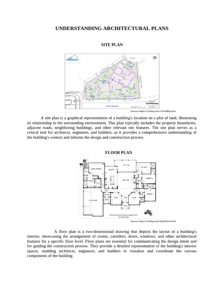 Key Architectural Plan Types Explained | PDF | Framing (Construction ...
