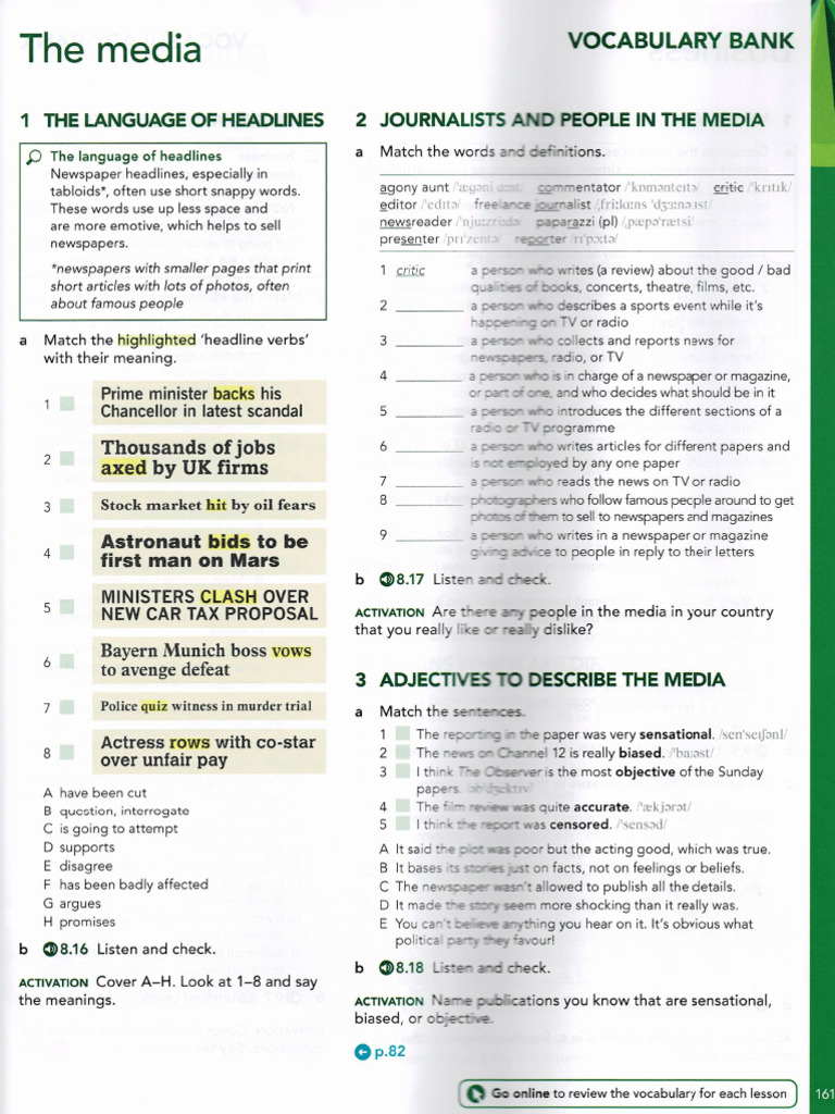 English File Upper Int 4th Ed 9º Parte | PDF