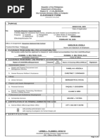 CSC Clearance Form | PDF | Economies | Business
