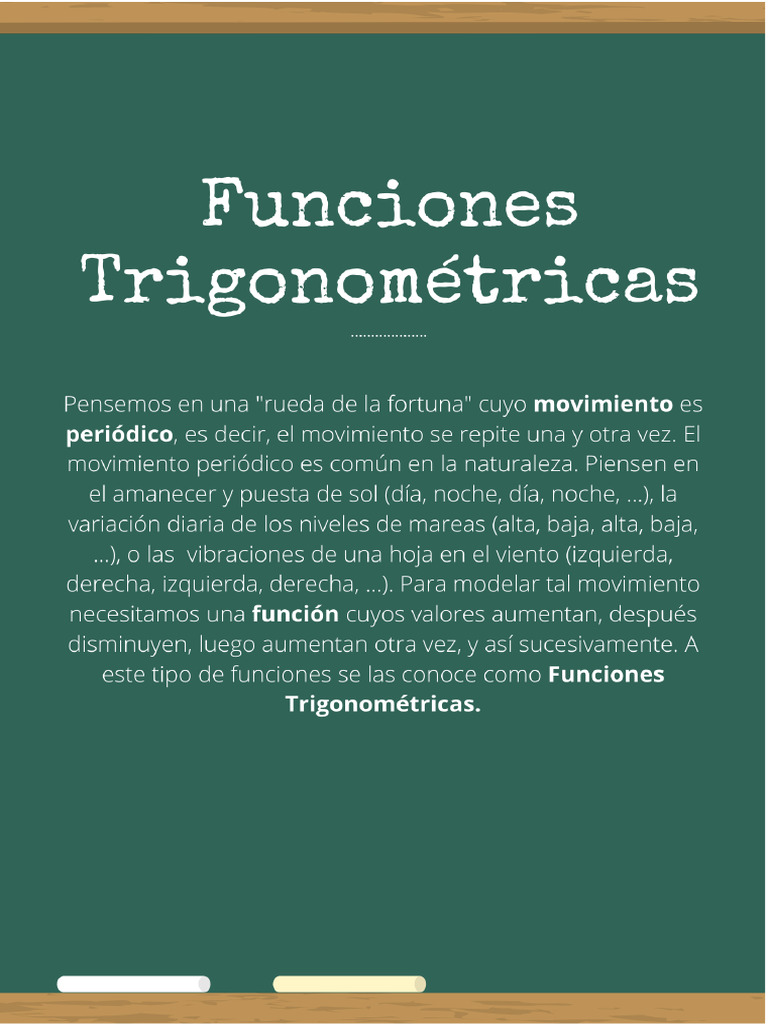 TP Funciones Trigonométricas | PDF | Trigonometría | Geometría Elemental