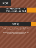 The Manusmriti | PDF