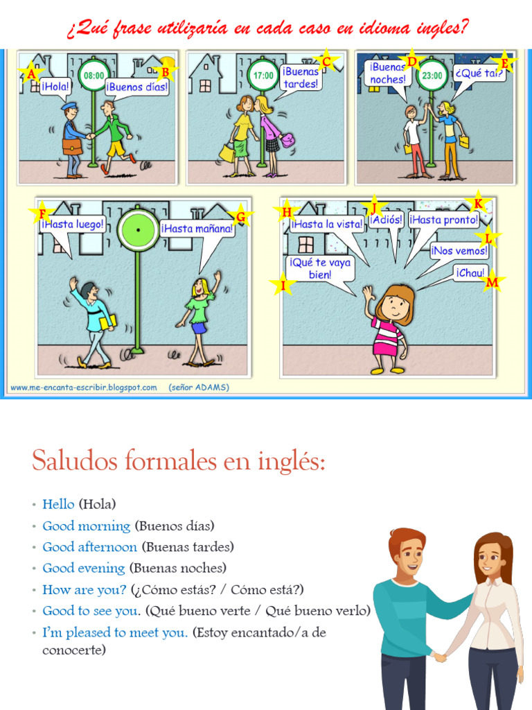 Firts English Class | PDF