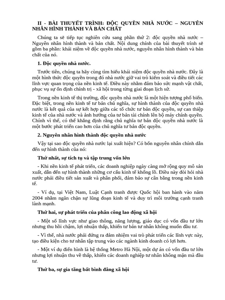 Phần II - KTCT | PDF