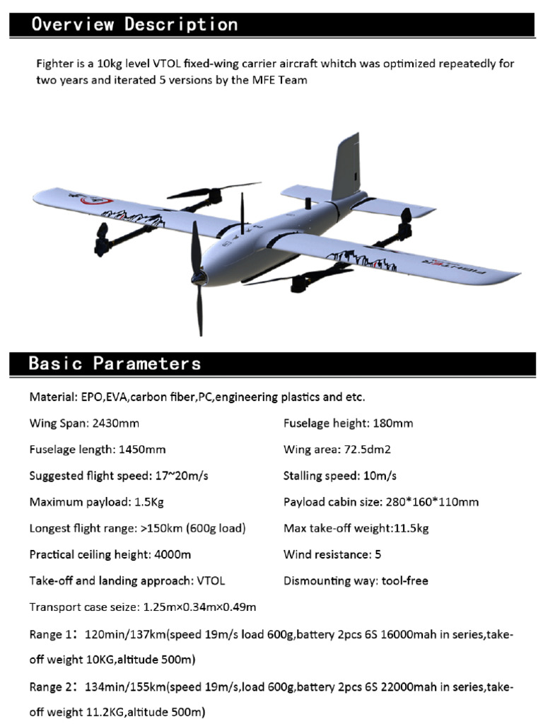 3-Fighter VTOL FIX-wing Aircraft | PDF