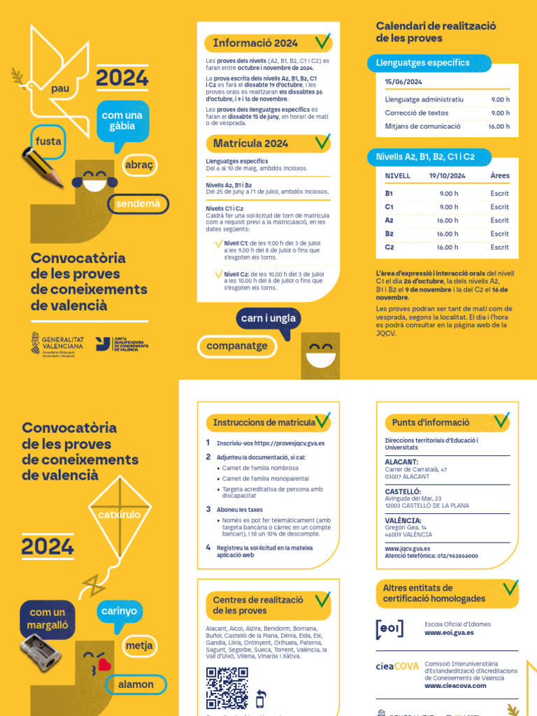 Tríptic JQCV 2024 | PDF