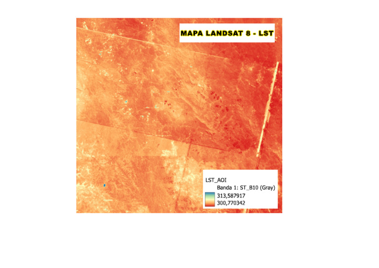 Mapa lANDSAT 8 - NDVI | PDF