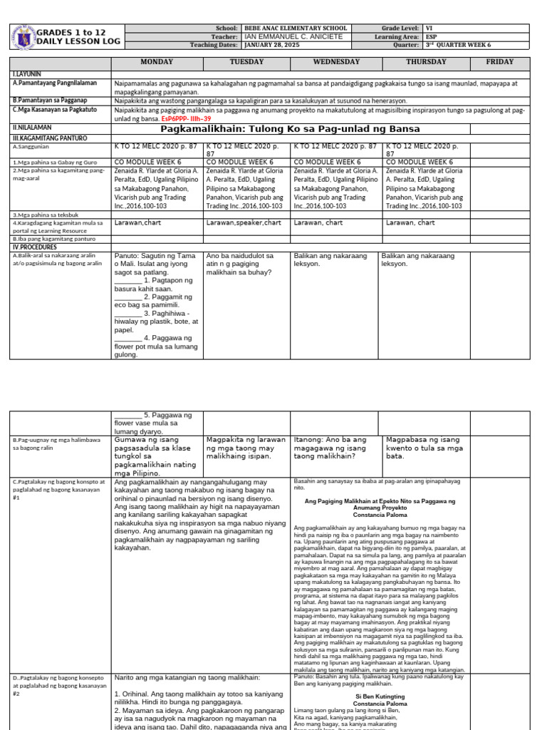 DLL Esp Sir Ian Orig | PDF