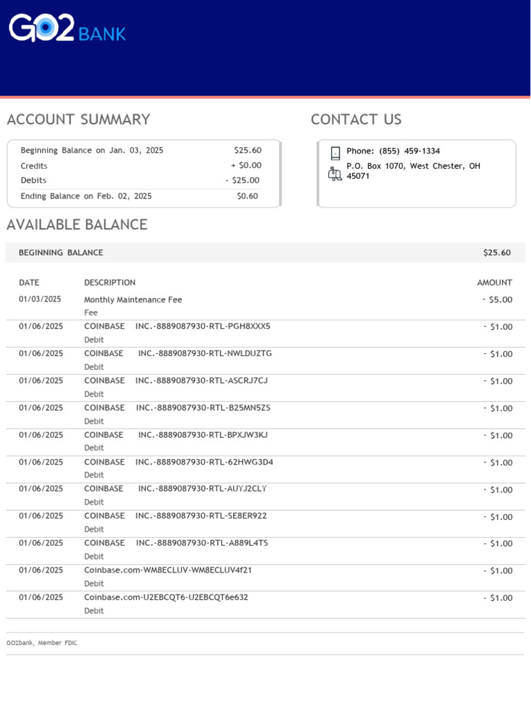 2025-02 (3) | PDF | Debits And Credits | Debit Card