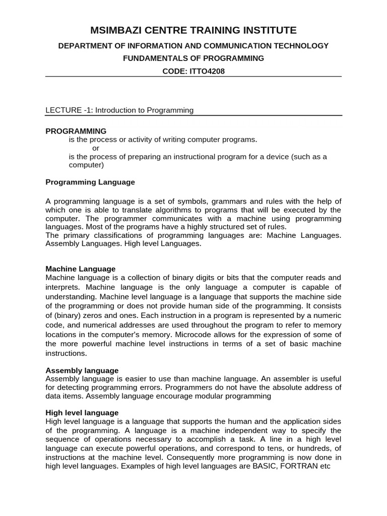 OLevel 2 B4 CLang 26mar SS | PDF | Source Code | Programming