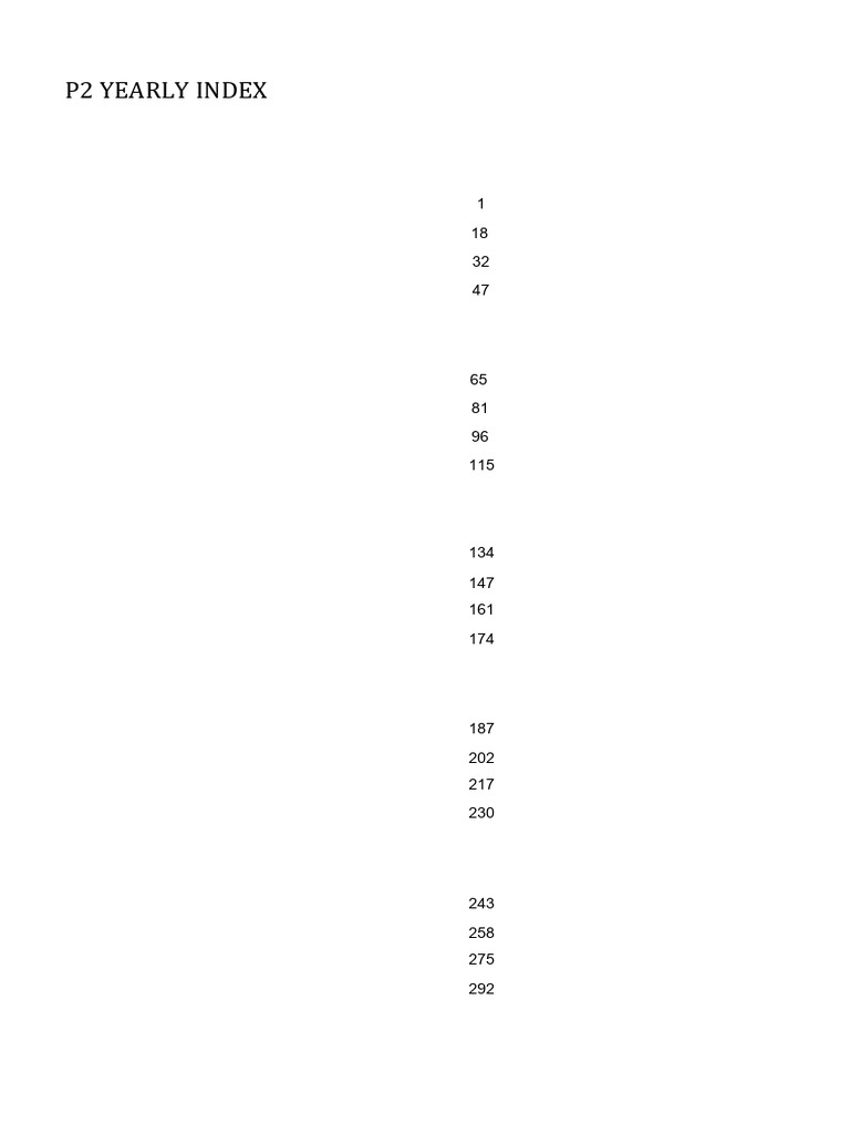 P2 Pseudocode - Topical and Yearly | PDF | Parameter (Computer Programming) | Computer Programming