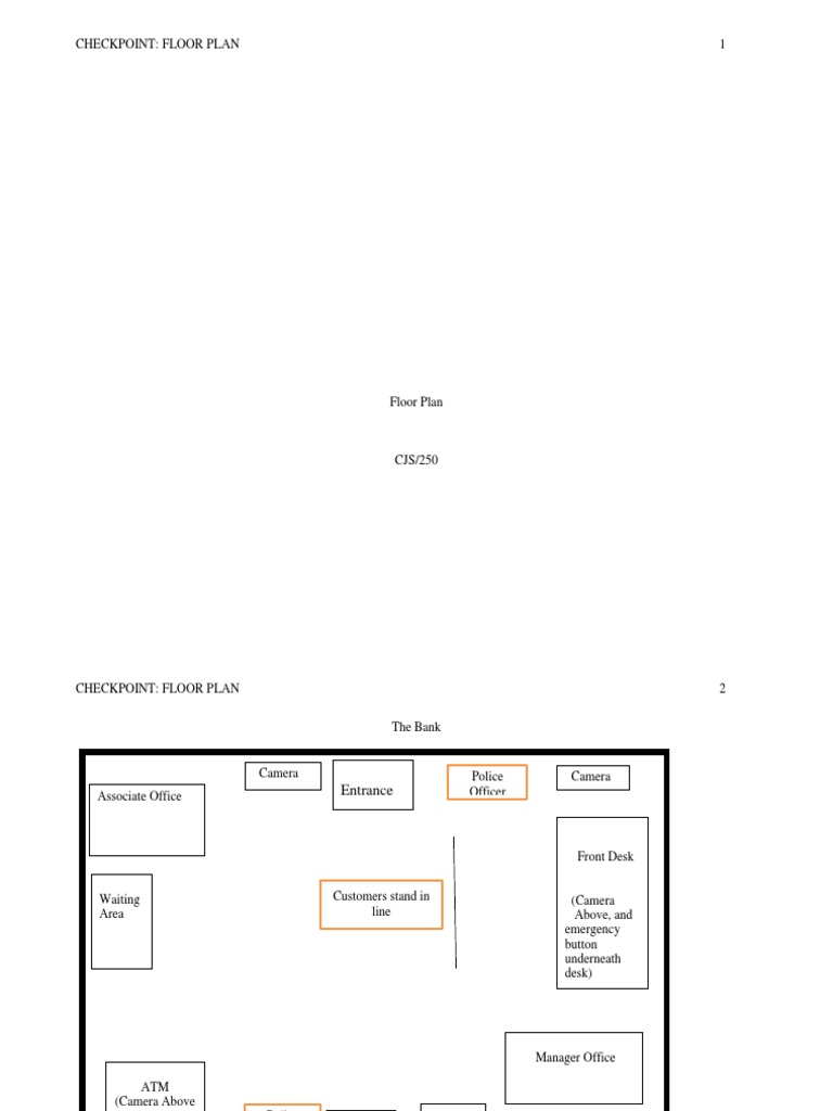 Checkpoint: Floor Plan 1 | PDF