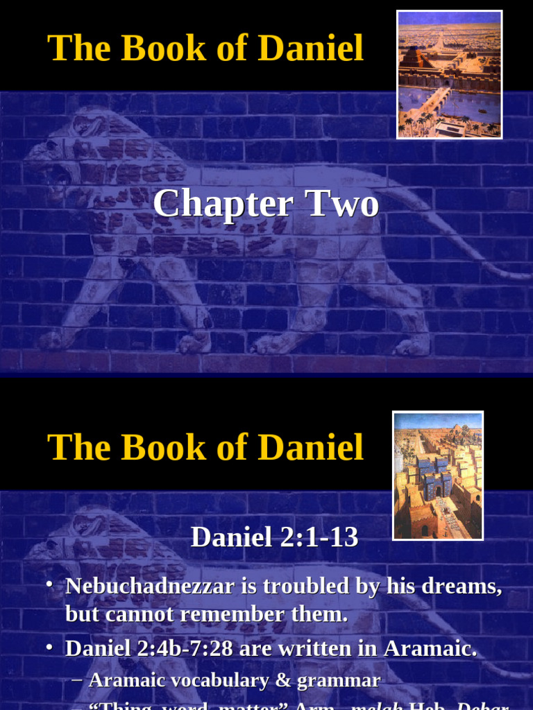 Daniel 2: Nebuchadnezzar's Dream Explained | PDF