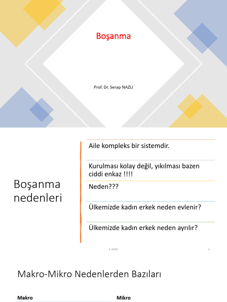 Sunu-12 Boşanma | PDF