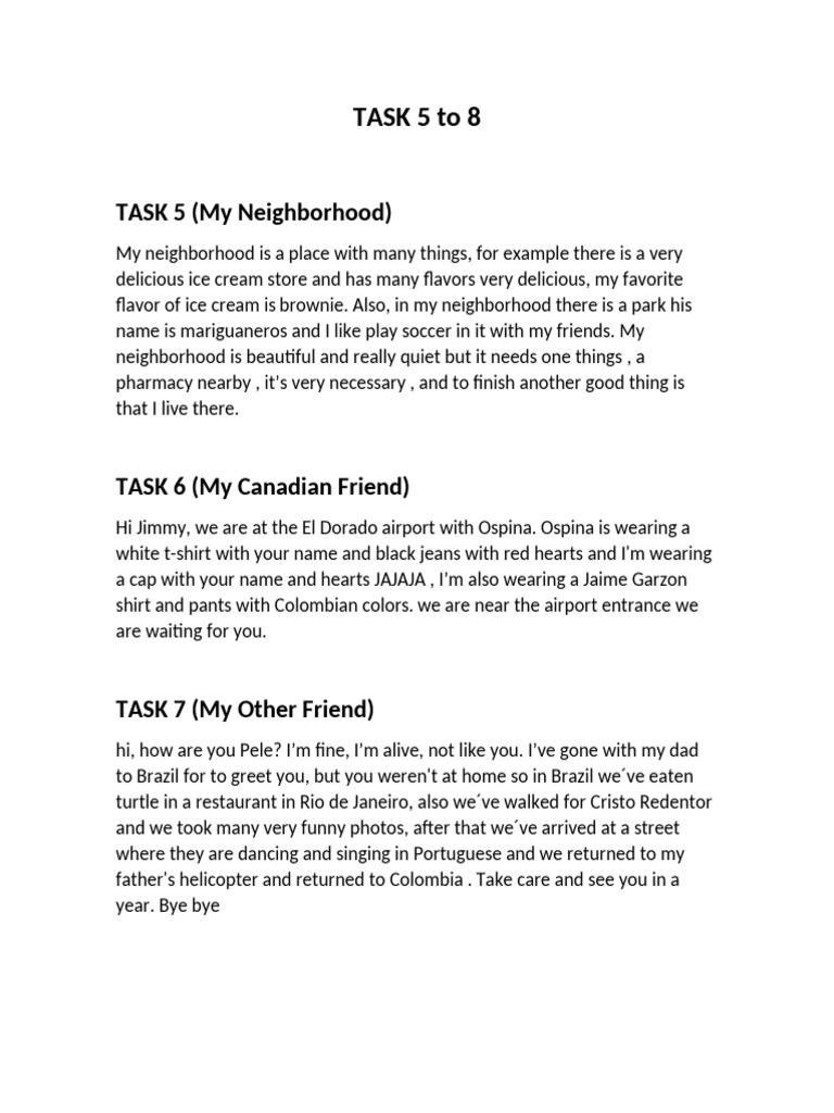 TASK 5 To 8 | PDF