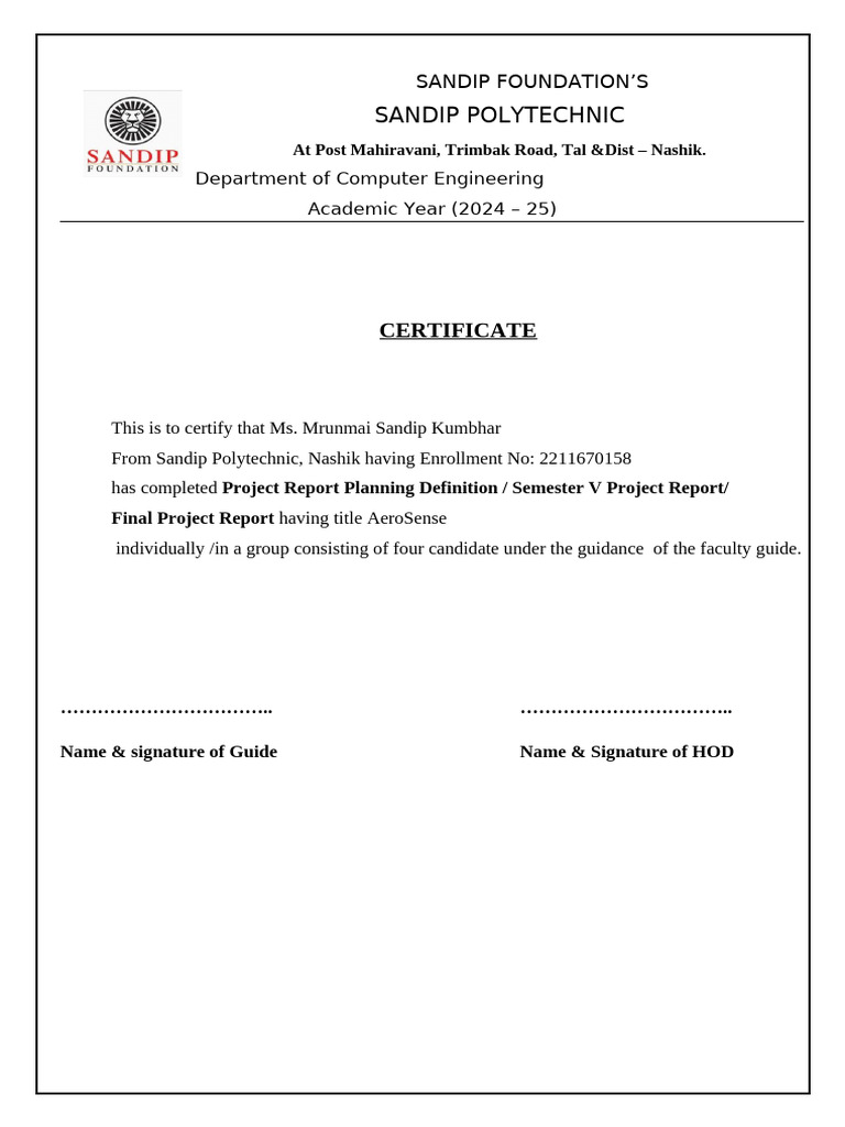 Project Report-CPP (Sem-I) | PDF | Environmental Monitoring | Air Pollution