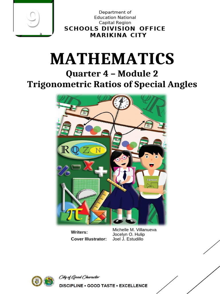 Trigonometric Ratios Module | PDF | Trigonometric Functions | Triangle
