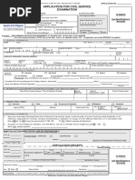 Annex A1 - CS Form 100 - Revised 2023 - Word | PDF | Identity Document