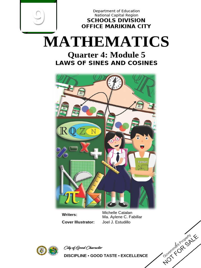 Math GR9 Qtr4-Module-5 | PDF | Trigonometric Functions | Triangle