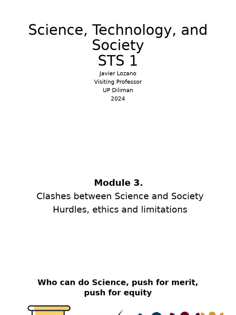 STS1 Module 3 Part 1 - Students | PDF | Patent