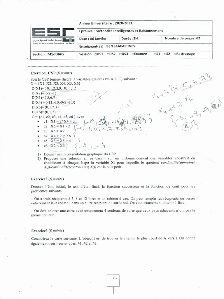 Devoirs Master M1 BI | PDF